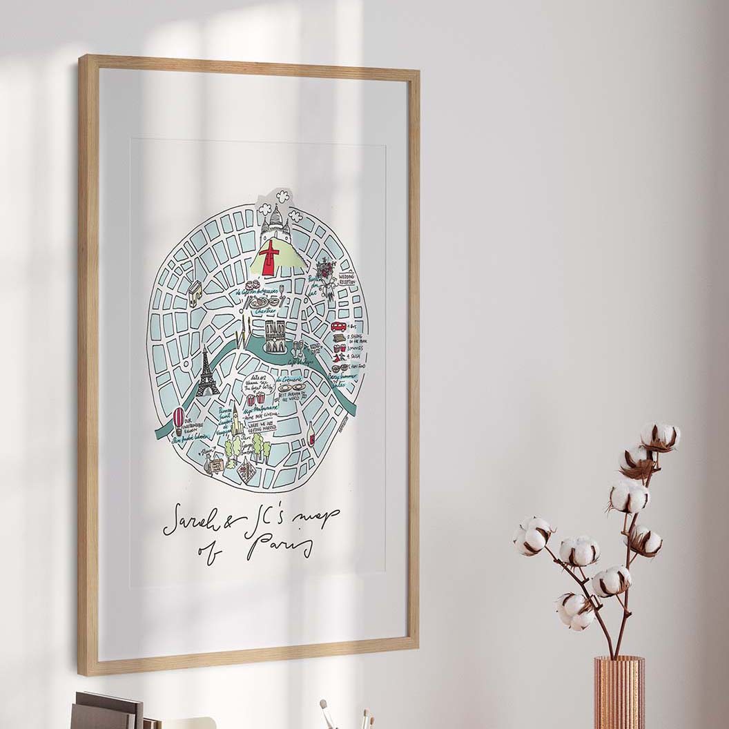 BIG MAP - Custom Map Made Of Your Favorite Area (of any Place ...